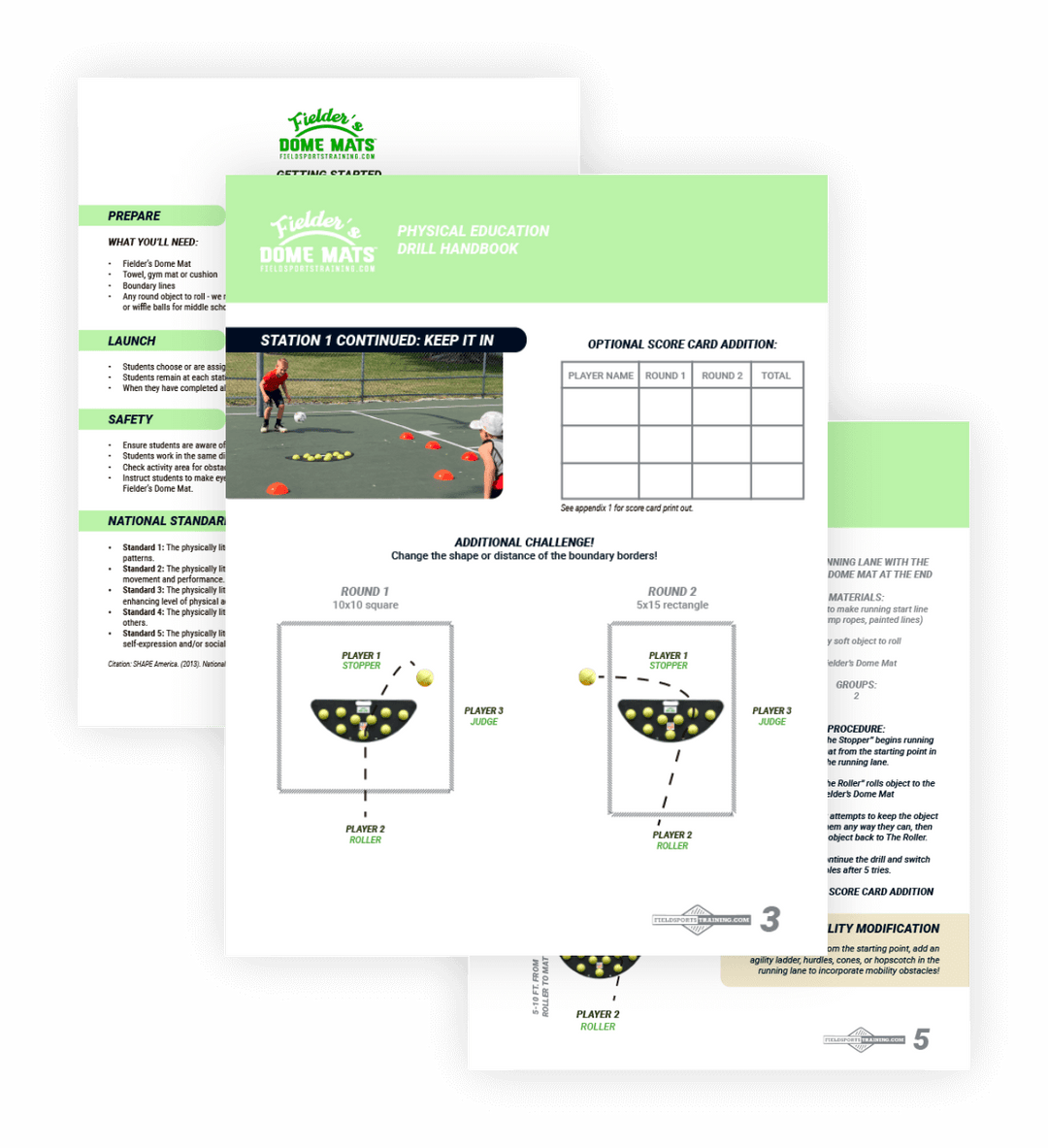 PE Lesson Plans – Field Sports Training