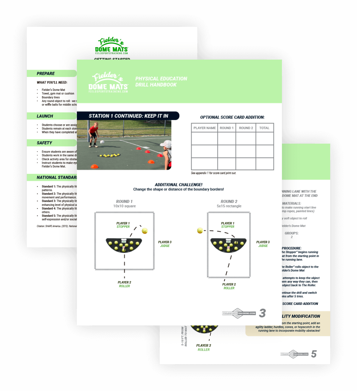 PE Lesson Plans – Field Sports Training